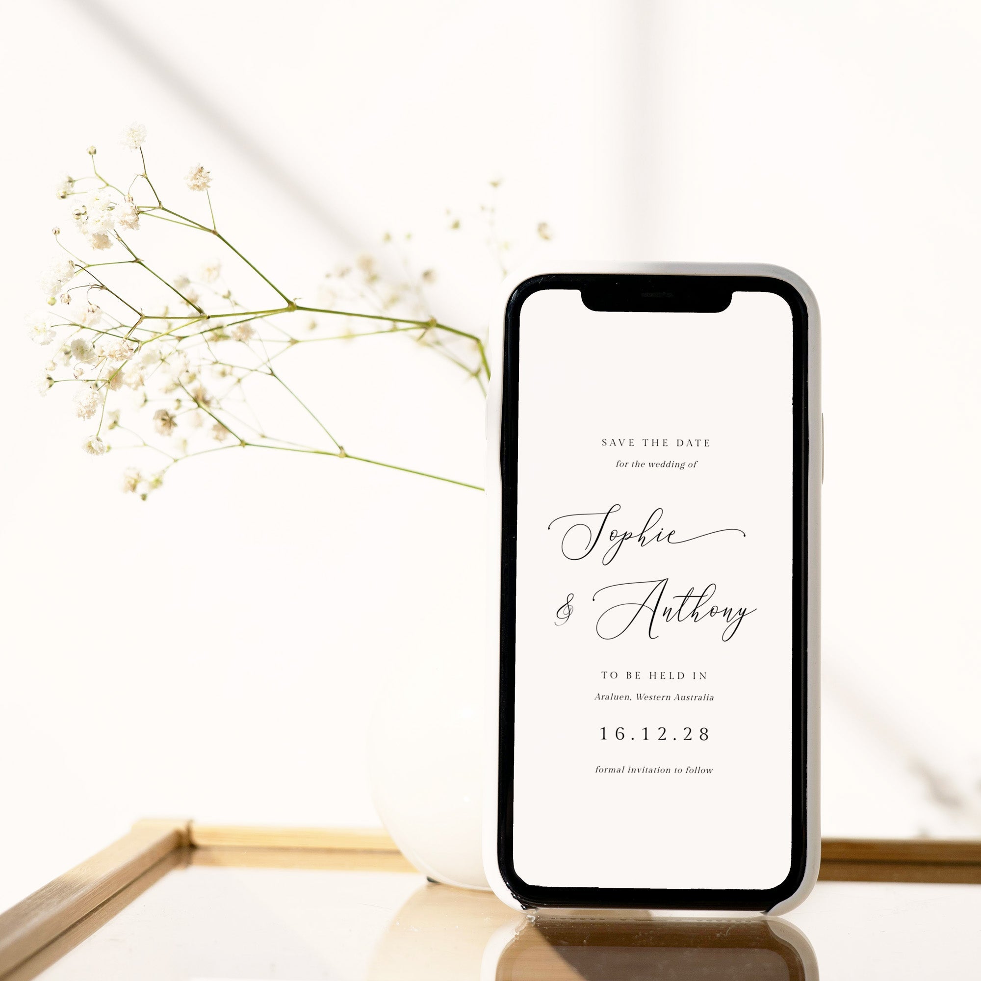 Digital Save The Date Templates – The Hello Bureau