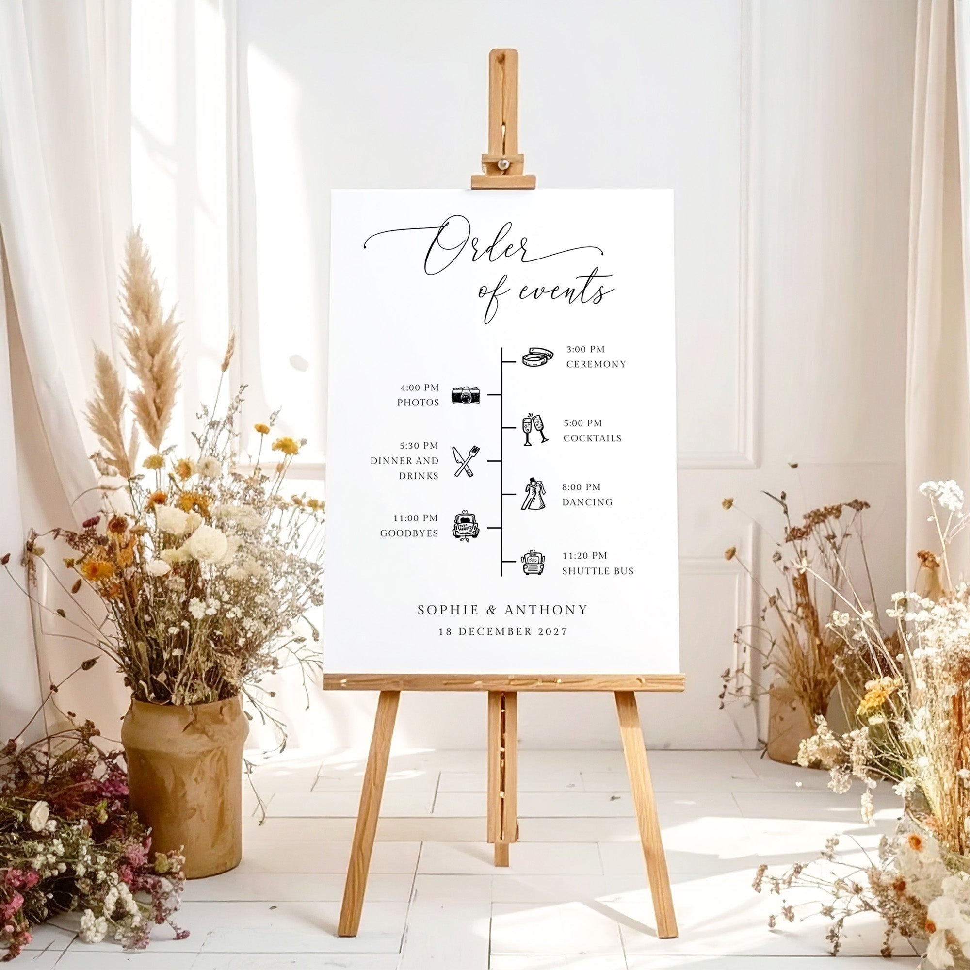 Wedding Order of Events Templates – The Hello Bureau