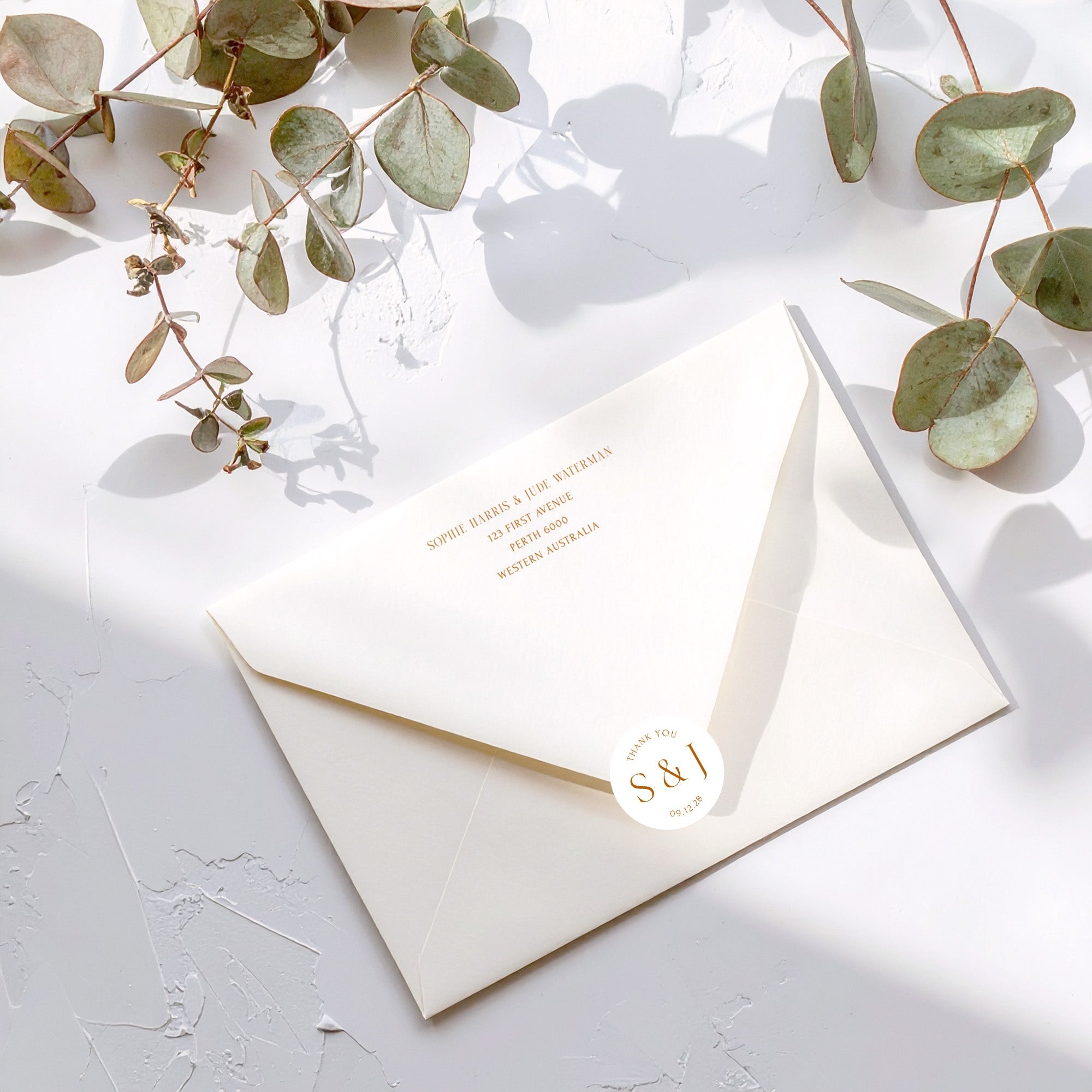 Envelope Sticker Seal Templates & Favour Labels – The Hello Bureau